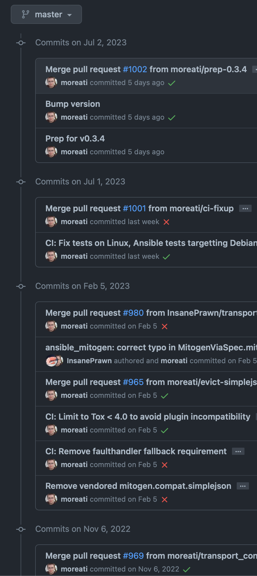 Ansible-core 2.14 support · Issue #974 · mitogen-hq/mitogen · GitHub