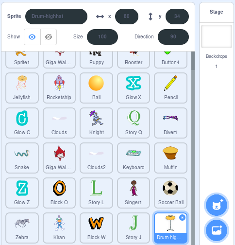Sprite Tile Can Be Hidden By The Add Sprite Button · Issue 3227 · Scratchfoundationscratch 3315