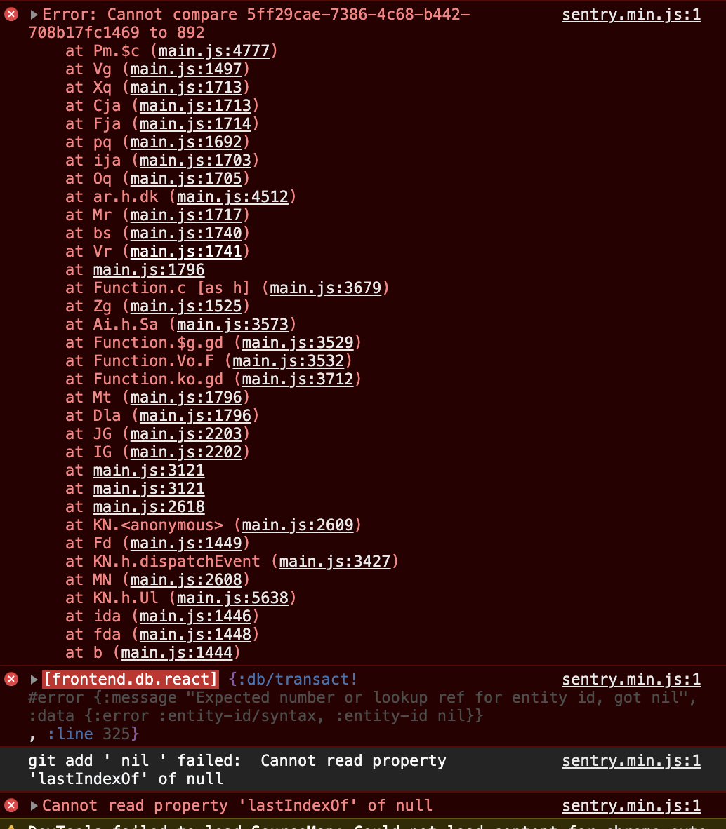 block多选后按tab键进行缩进，js报错 · Issue #1056 · logseq/logseq · GitHub