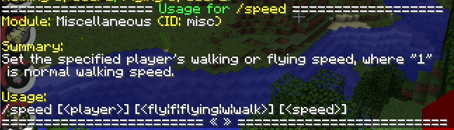 Different default speeds for walking/flying · Issue #1222 · NucleusPowered/Nucleus · GitHub