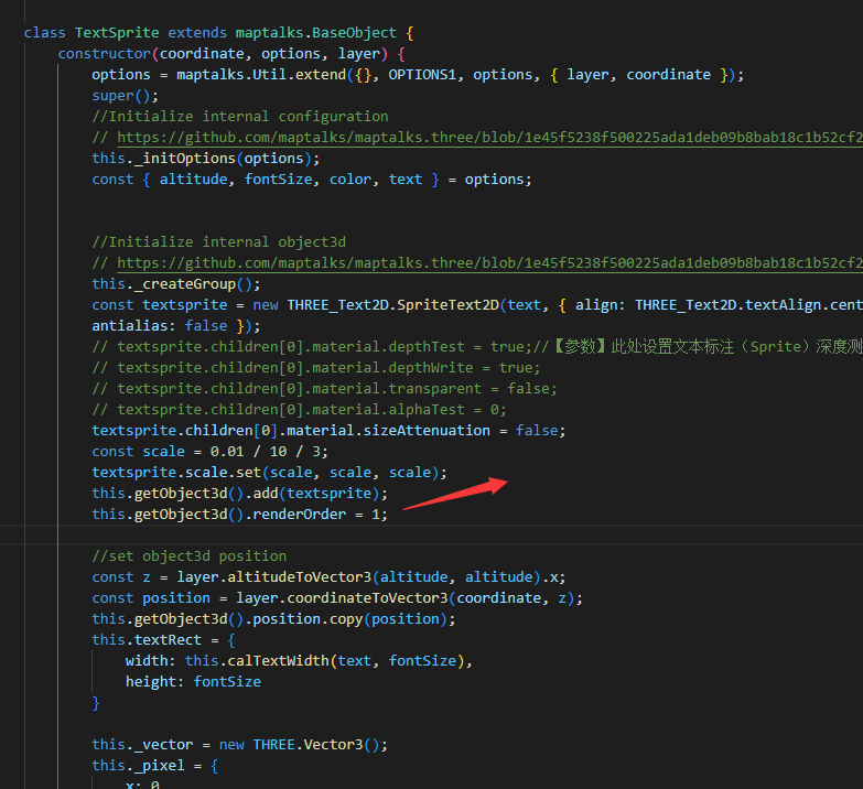 立面体（ExtrudePolygon）设置透明度后，与标注（Sprite）的深度关系会出现异常。 · Issue #472 · maptalks/maptalks.three · GitHub