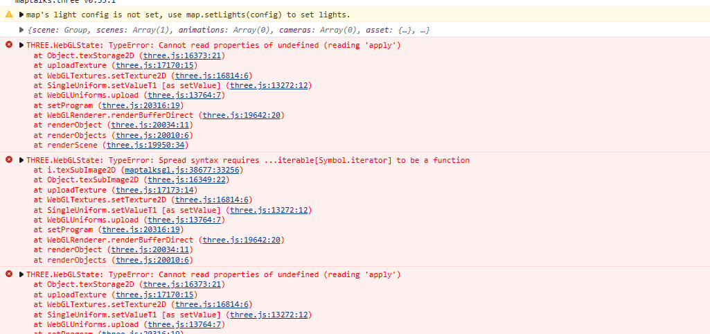 从three112开始，three的材质放到gl会报错 · Issue #237 · maptalks/issues · GitHub