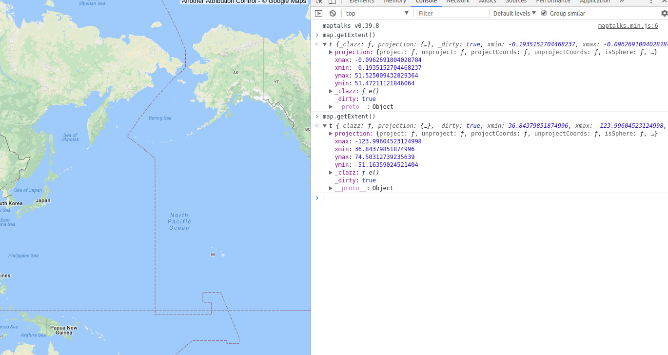 About map.getExtent() · Issue #669 · maptalks/maptalks.js · GitHub