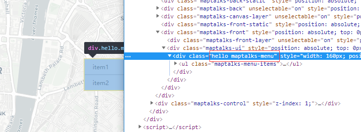 ui support append className · Issue #1075 · maptalks/maptalks.js · GitHub
