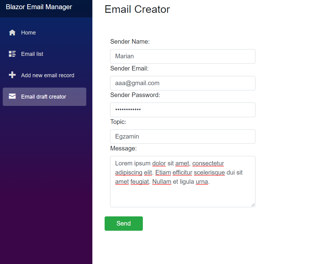 GitHub - PatrykTurczynowski/Blazor-Email-Manager
