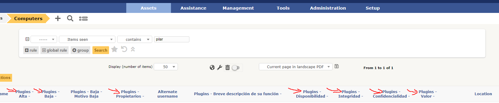 remove plugins name in main view · Issue #7304 · glpi-project/glpi · GitHub