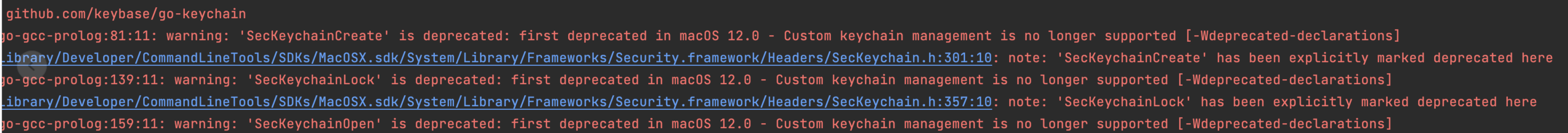 Bug: macOS security warnings · Issue #419 · mosn/layotto · GitHub