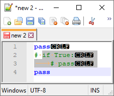 Block Commenting a Collapsed/Elided Chunk of Python Text Causes Line ...