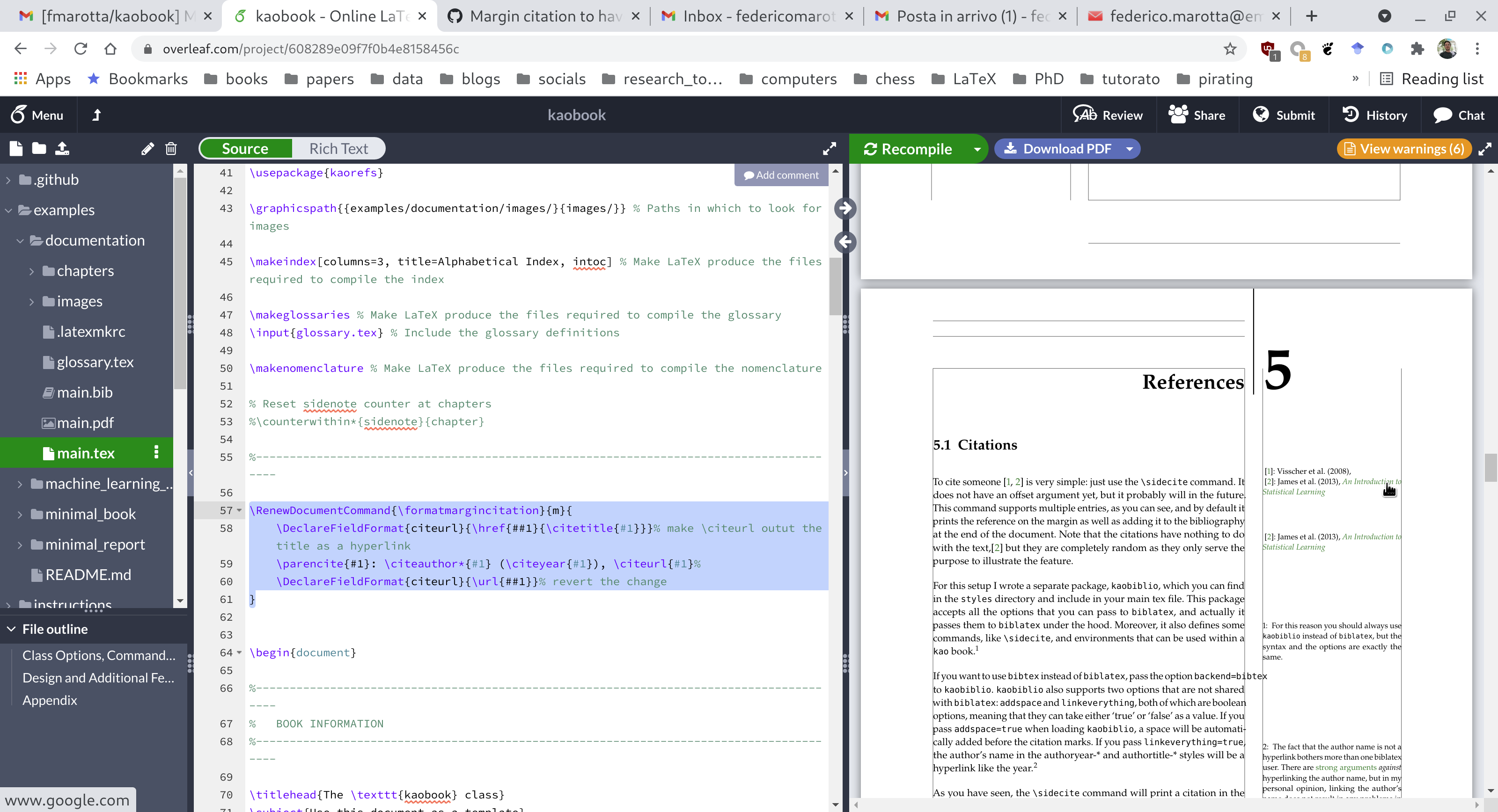 Margin citation to have web link · Issue #125 · fmarotta/kaobook · GitHub