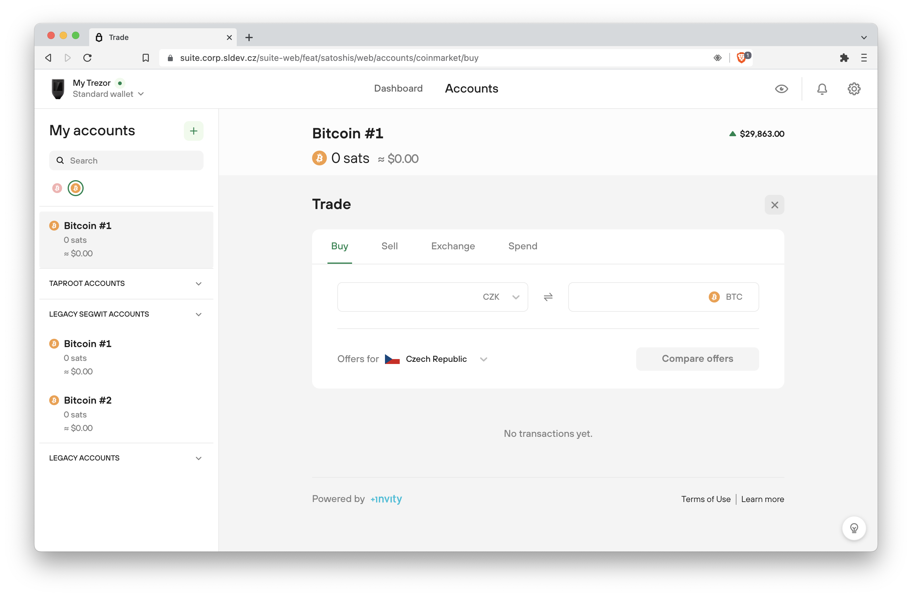 Show Bitcoin Value In Satoshis Trade Section · Issue 5541 · Trezortrezor Suite · Github