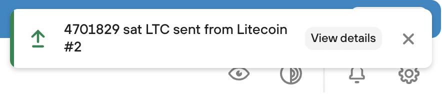 Sat Ltc In Notification Instead Of Ltc · Issue 6520 · Trezortrezor Suite · Github