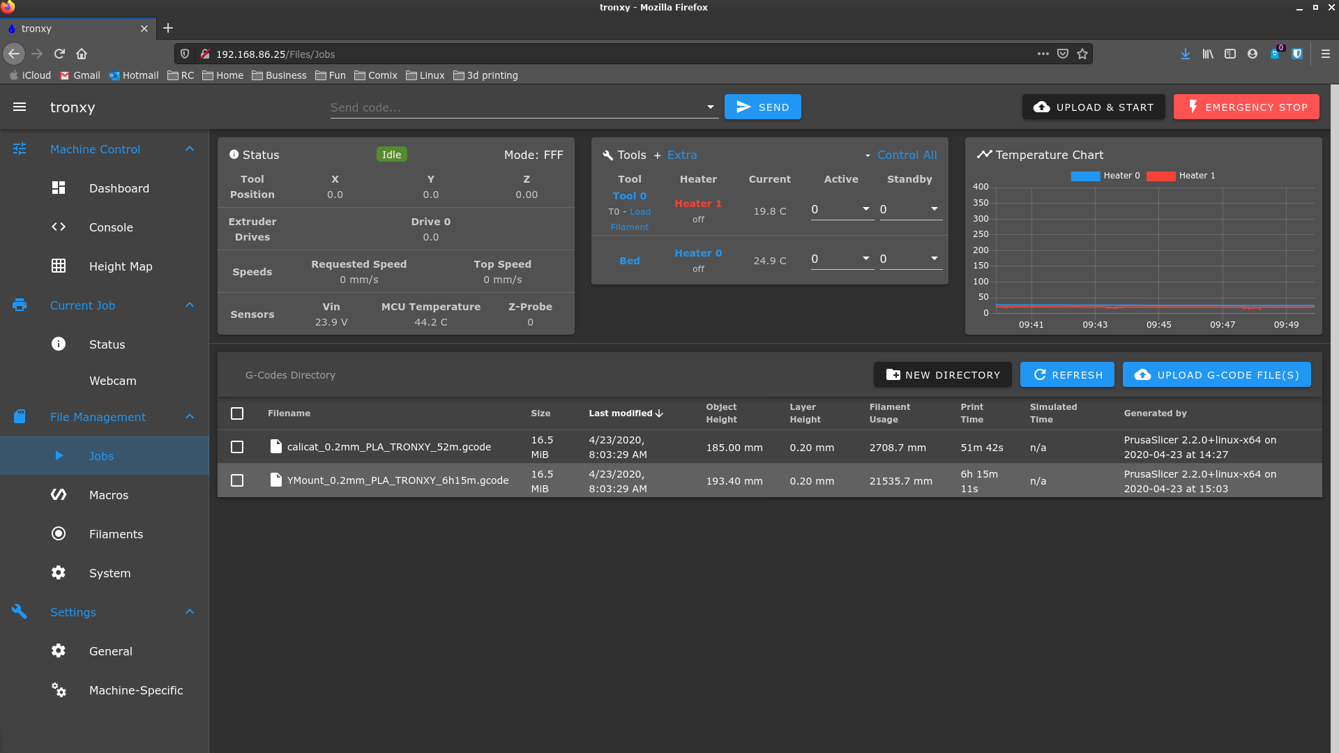 Job Data not fully recomputing for same filename object · Issue #388 · Duet3D/RepRapFirmware ...