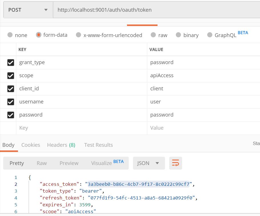 Not able to call APIs after configuring Oauth2 · Issue #2 · PacktPublishing/Mastering ...