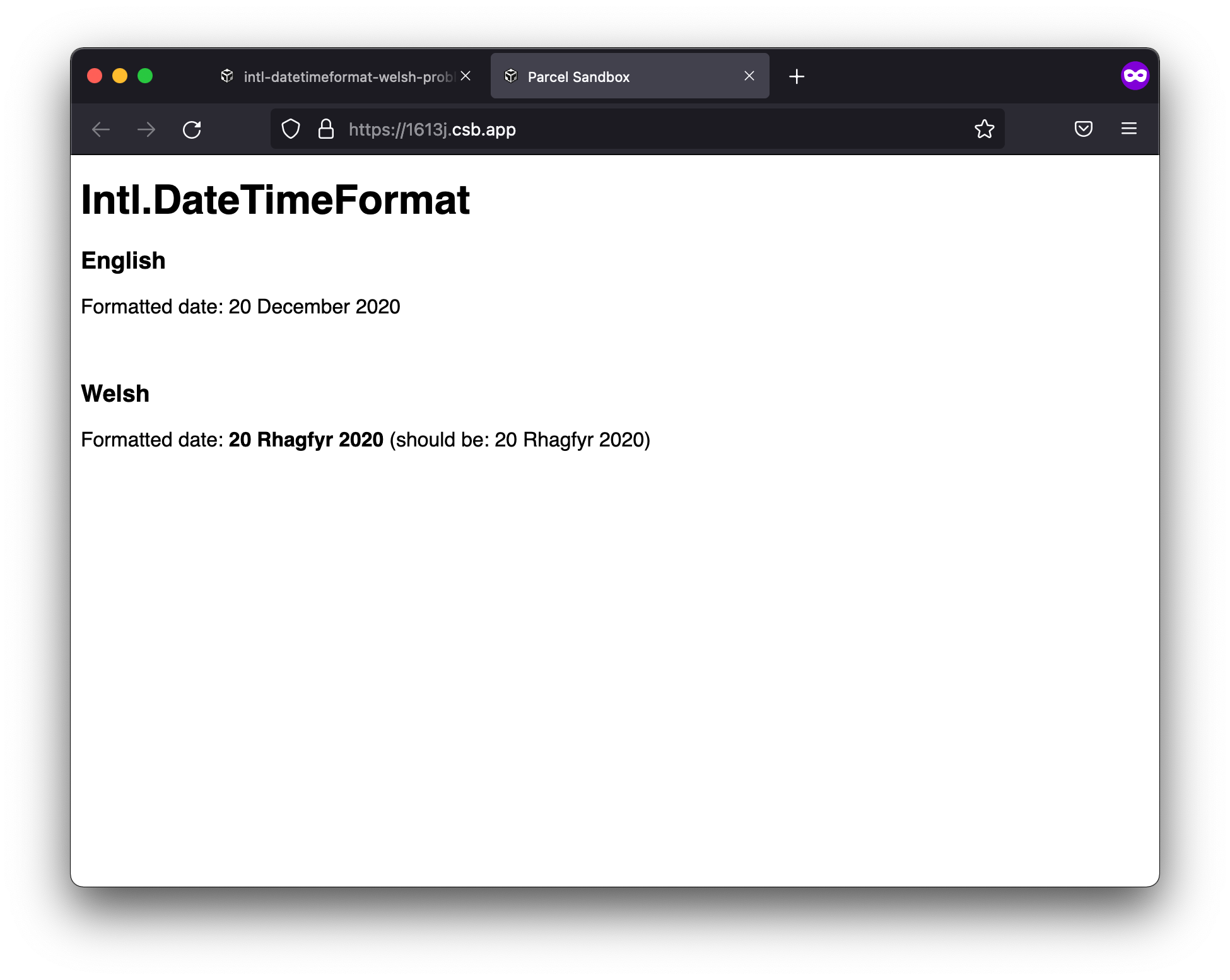DateTimeFormat Welsh locale in Chrome missing · Issue #3245 · formatjs/formatjs · GitHub