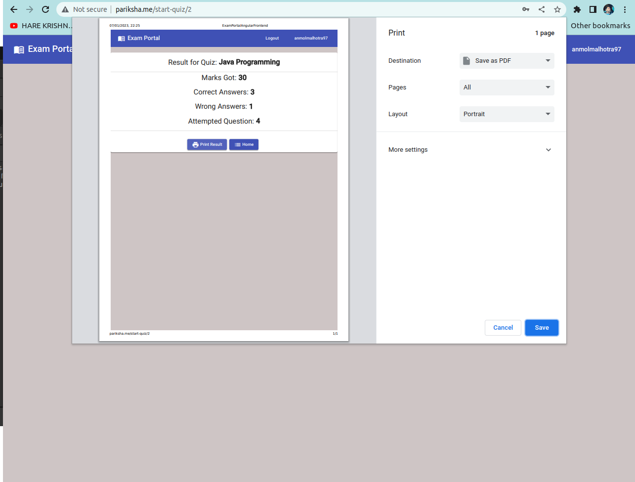 GitHub - anmolmalhotra97/Exam-Portal-Backend: This Repository contains Spring Backend Codebase ...