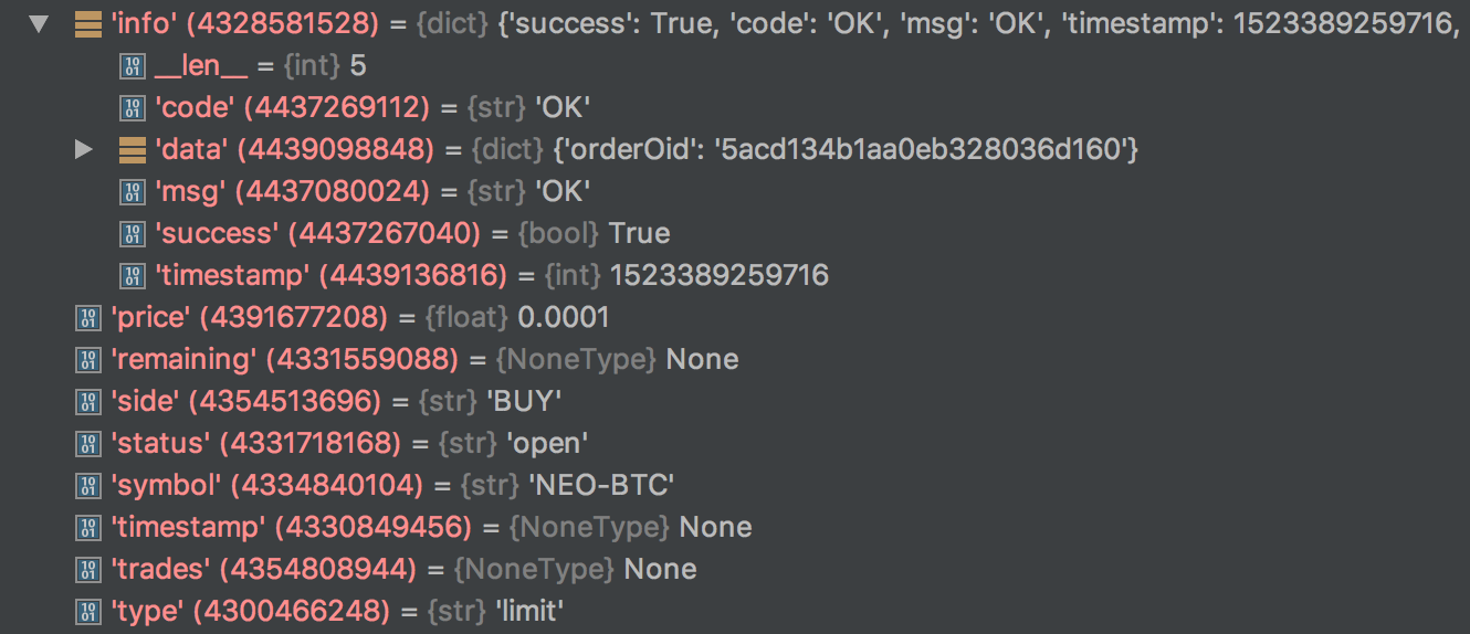 Kucoin: Inconsistent result of create_limit_order() · Issue #2539 · ccxt/ccxt · GitHub