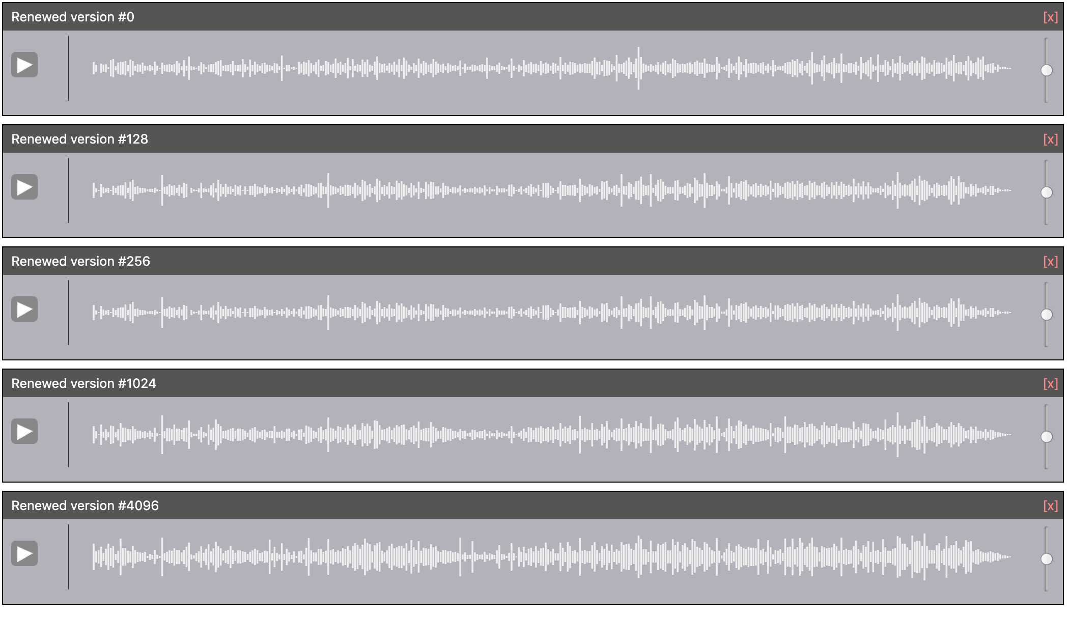Better waveform accuracy with less data? · Issue #1799 · katspaugh/wavesurfer.js · GitHub
