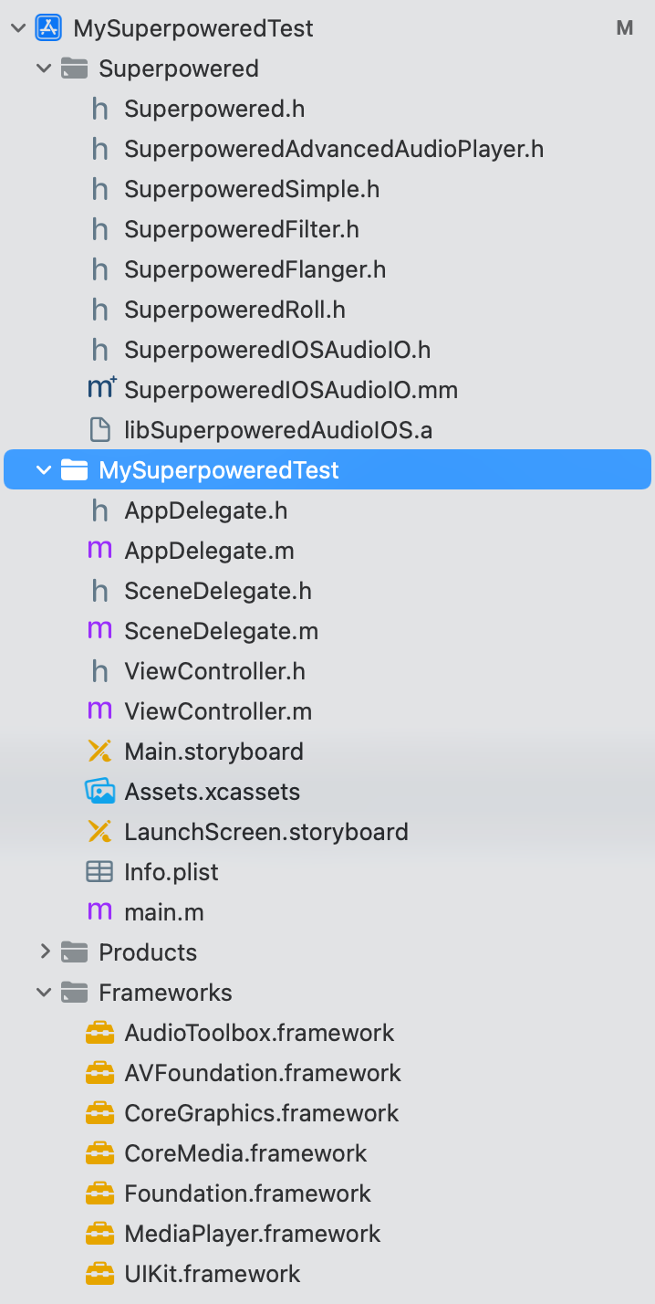 Build failed: library not found for -lSuperpoweredAudioIOS · Issue #702 · superpoweredSDK/Low ...