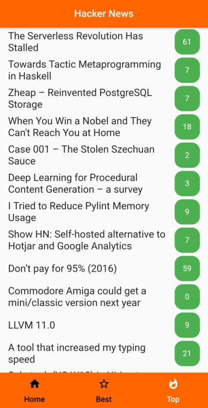 Github Yoshixcrdhackernewsapp Hack News Is A Technology News Application That Was Created 