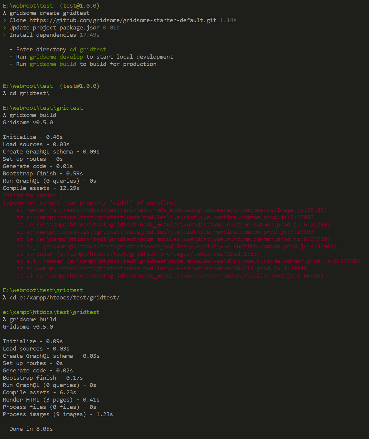 Problem With Directory Junction In Windows 10 Alias Path In Webpack · Issue 206 · Gridsome