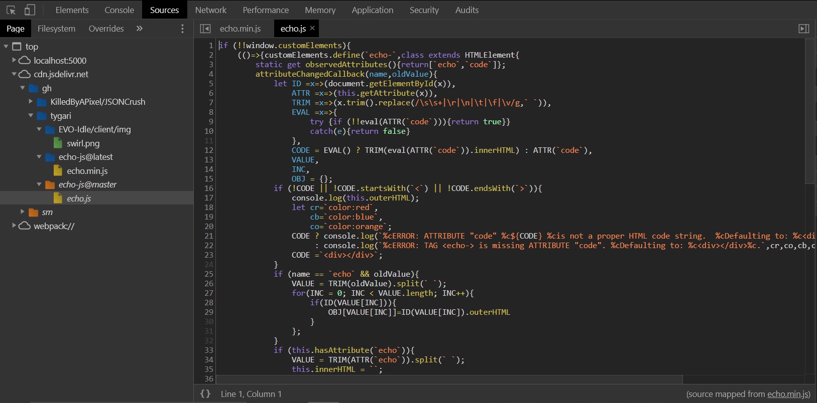 What Is The Point Of Min When Jsdeliver Downloads The Non Min Anyways · Issue 18196 8840
