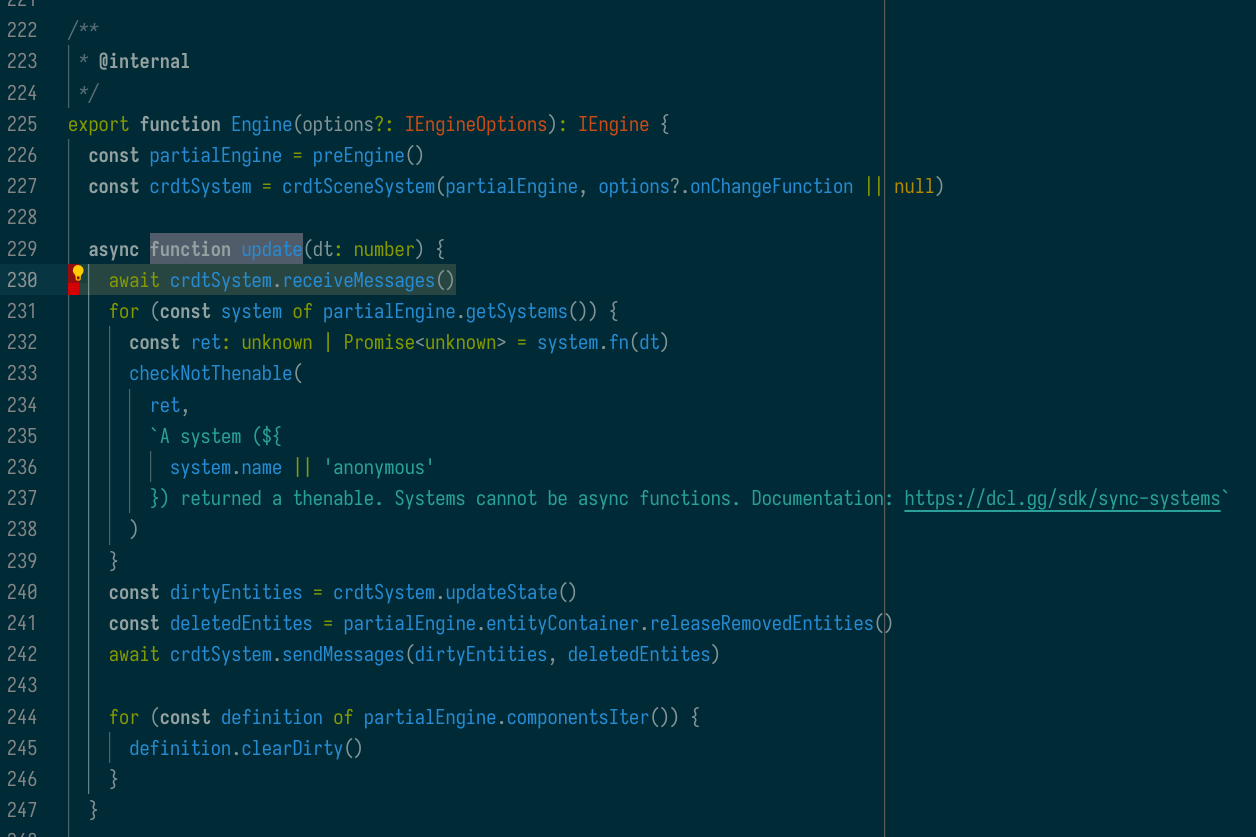 Scene code runs before having data from engine · Issue #600 · decentraland/sdk · GitHub