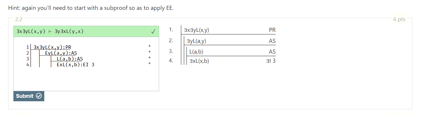 Partial proof detected as correct. · Issue #212 · Carnap/Carnap · GitHub