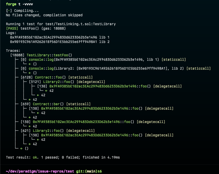 Nested Library Linking Results In Duplicate Deployments · Issue 2607 · Foundry Rsfoundry · Github 9921
