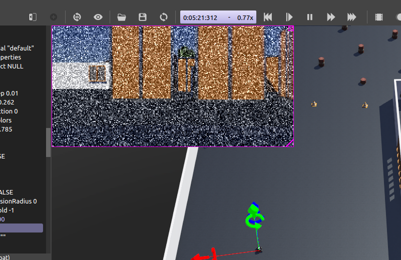 Noise becomes fixed patterned. · Issue #2139 · cyberbotics/webots · GitHub