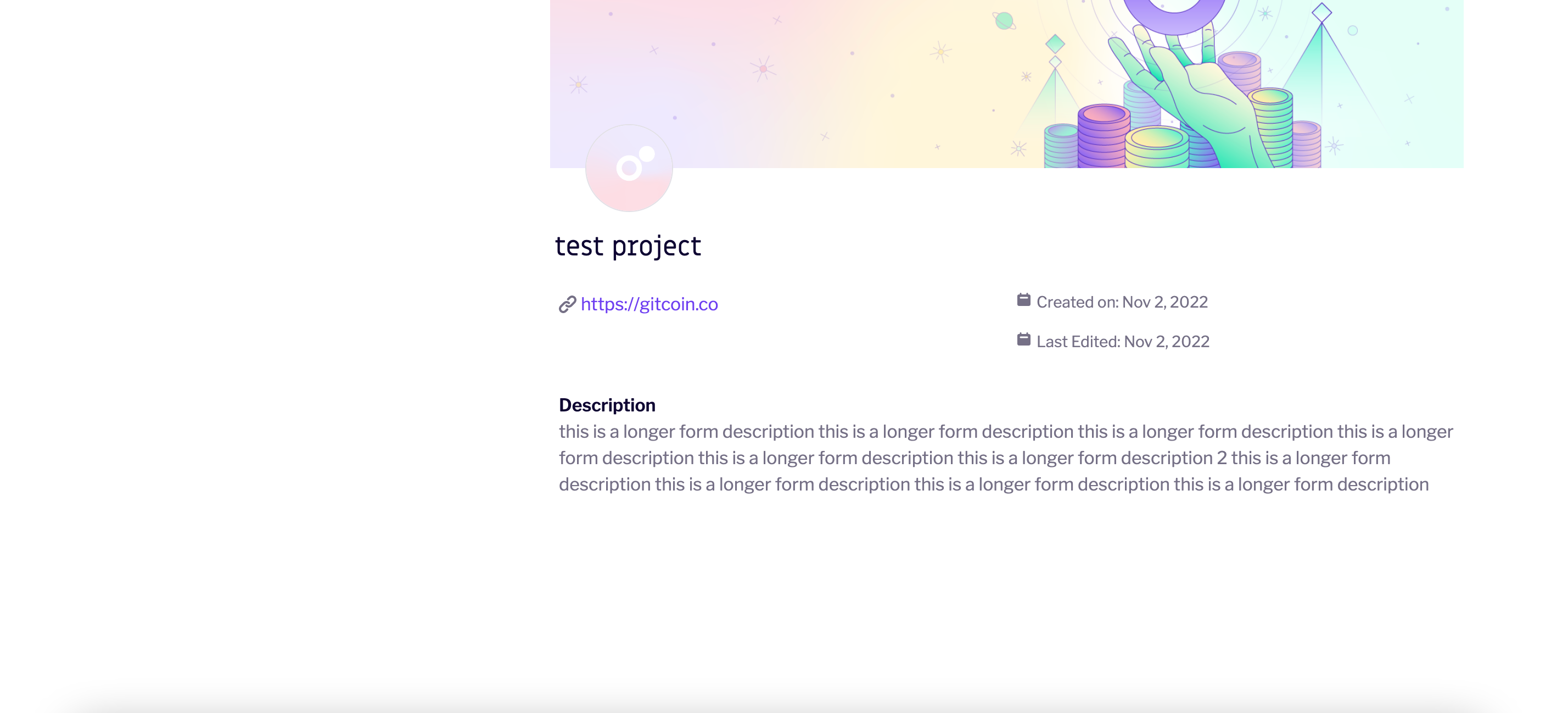 bug: add newline and paragraph spacing to description text field · Issue #513 · gitcoinco/grant ...