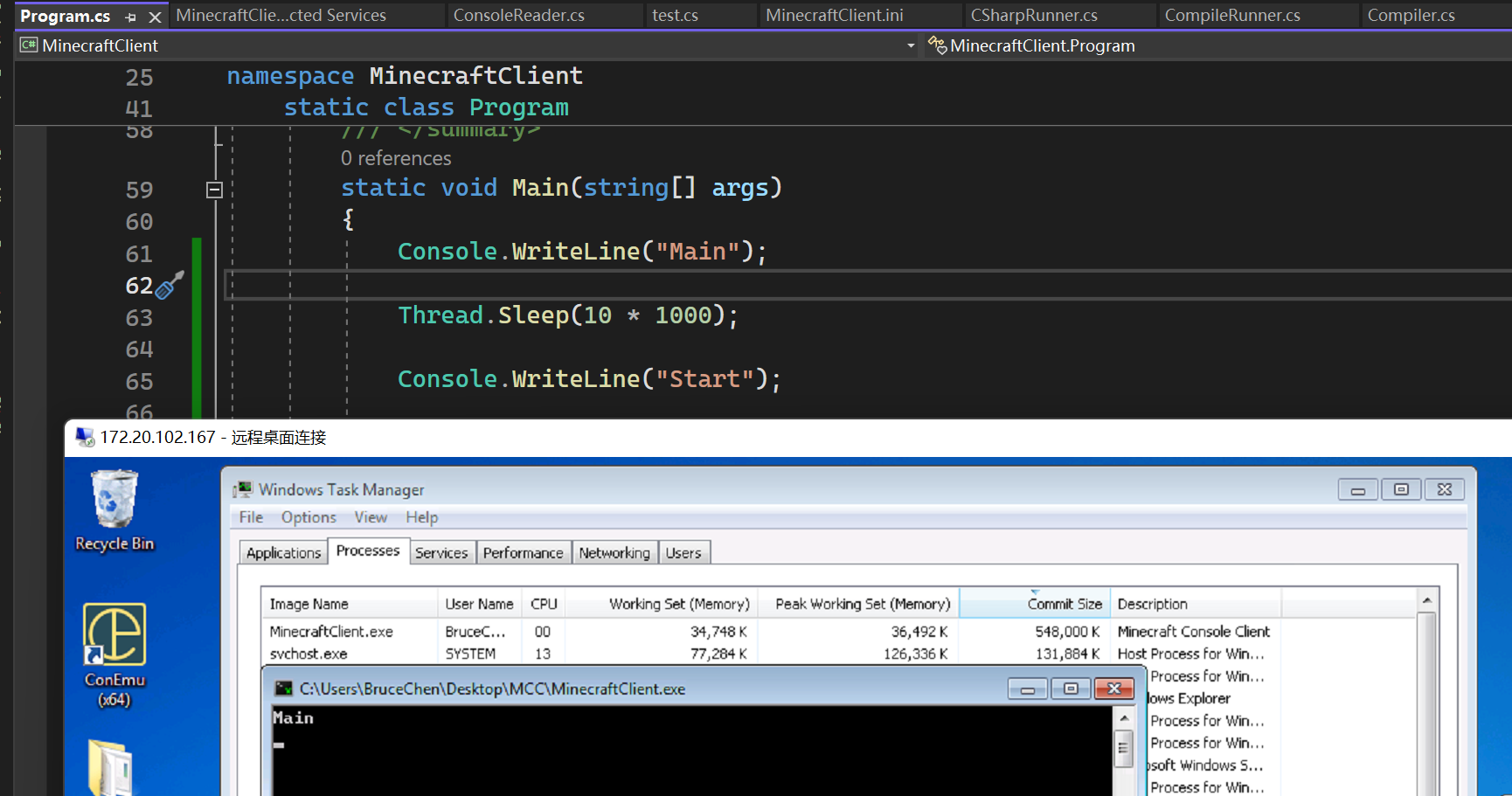 [BUG] MCC eat up too much ram · Issue #2397 · MCCTeam/Minecraft-Console-Client · GitHub