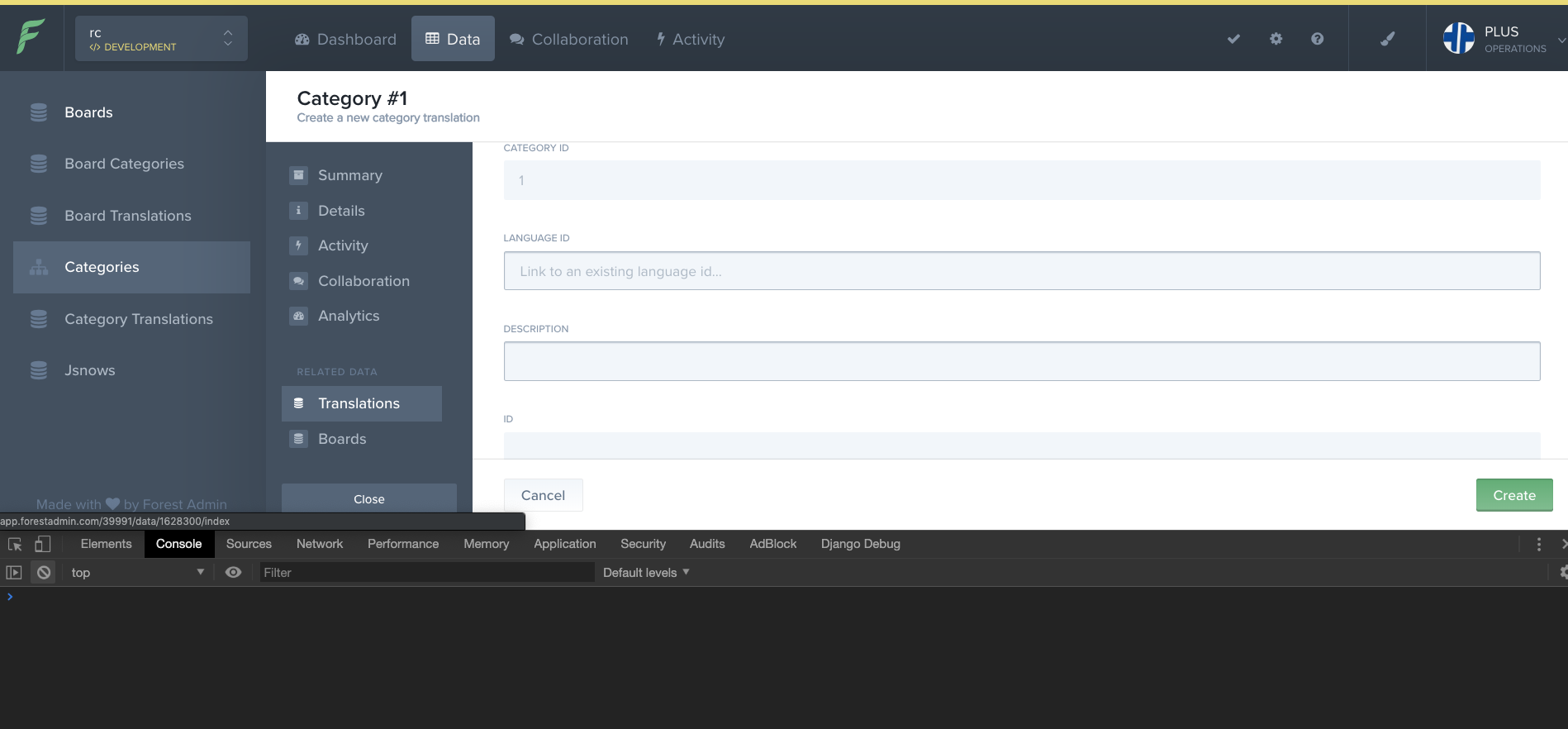 Create new related data form fail the first time · Issue #205 · ForestAdmin/lumber · GitHub