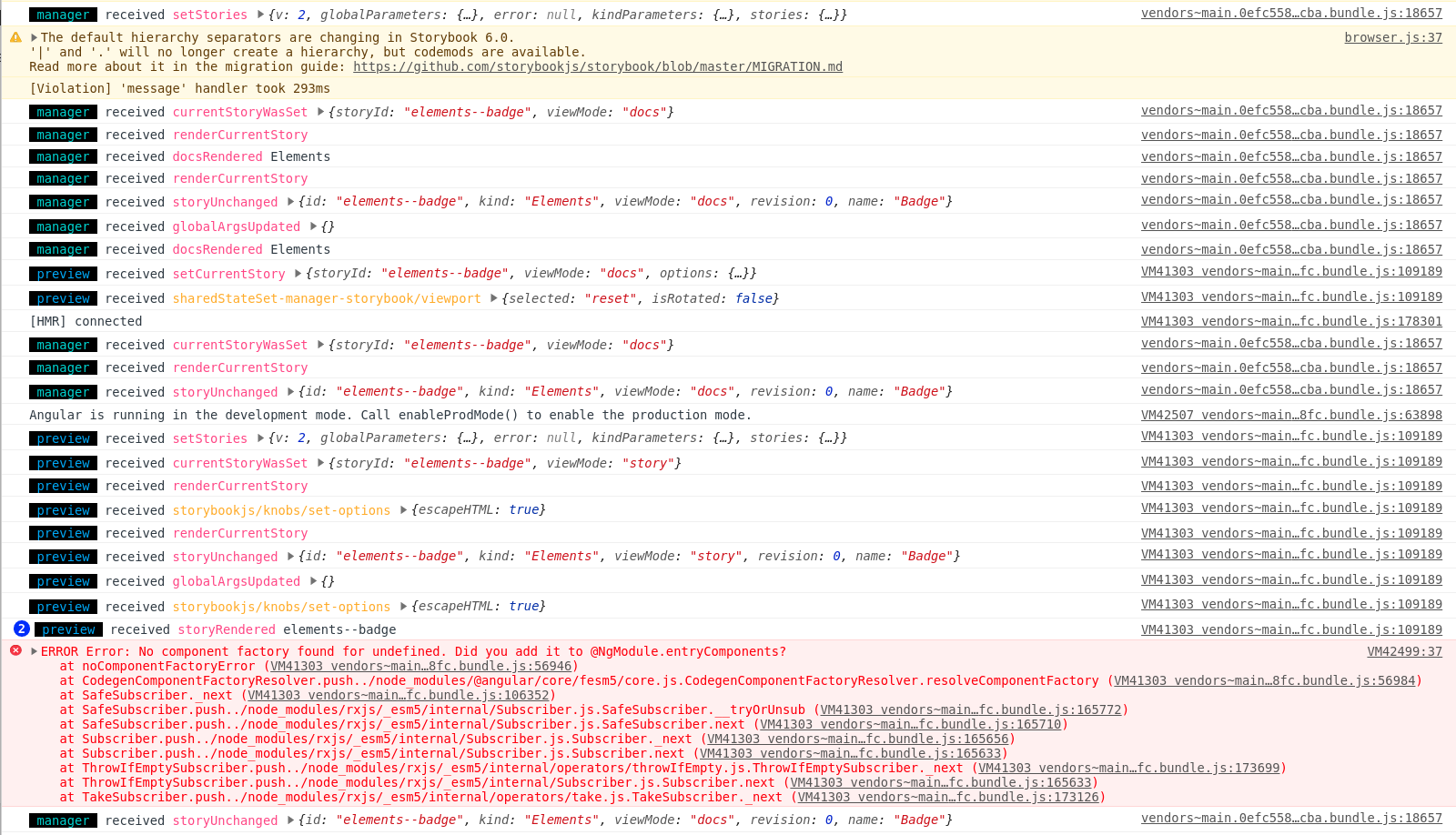 Beta.13: Angular preview is broken · Issue #10891 · storybookjs/storybook · GitHub