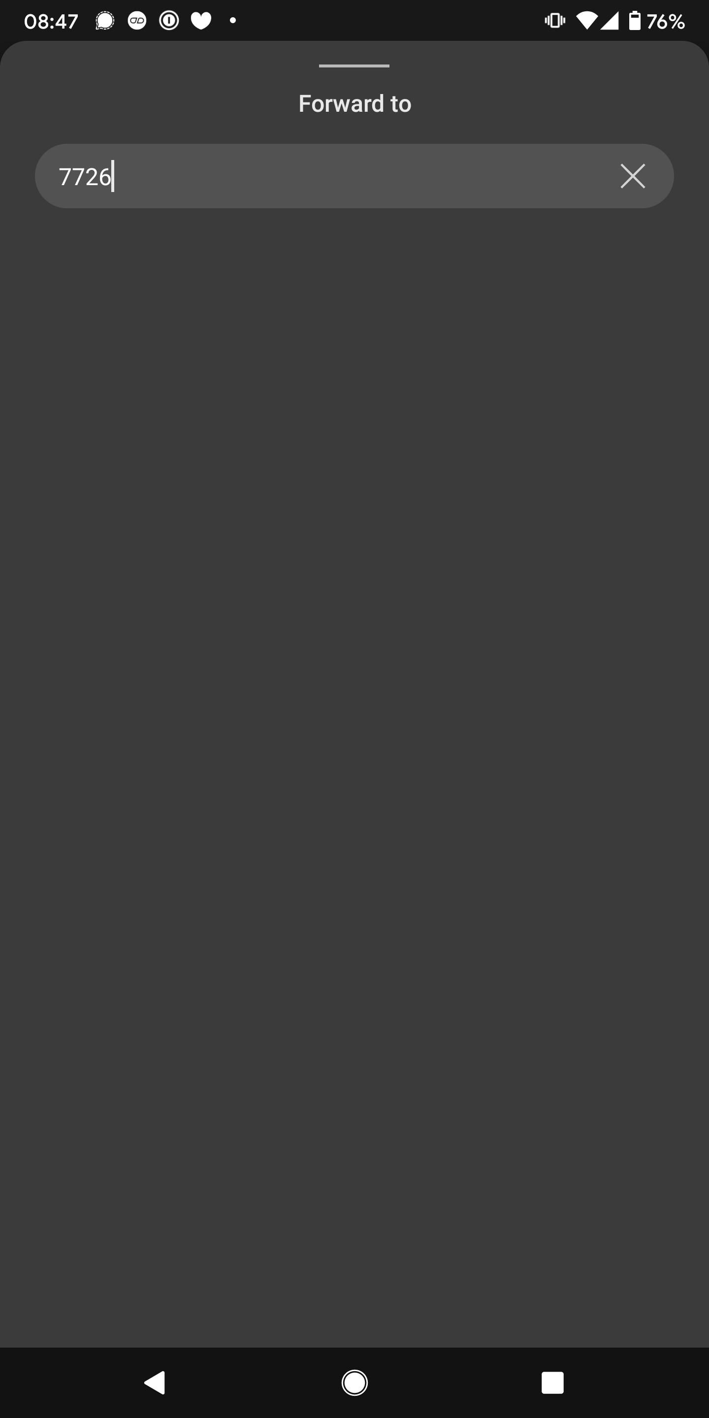 Cannot forward SMS to non-signal contact · Issue #10929 · signalapp/Signal-Android · GitHub