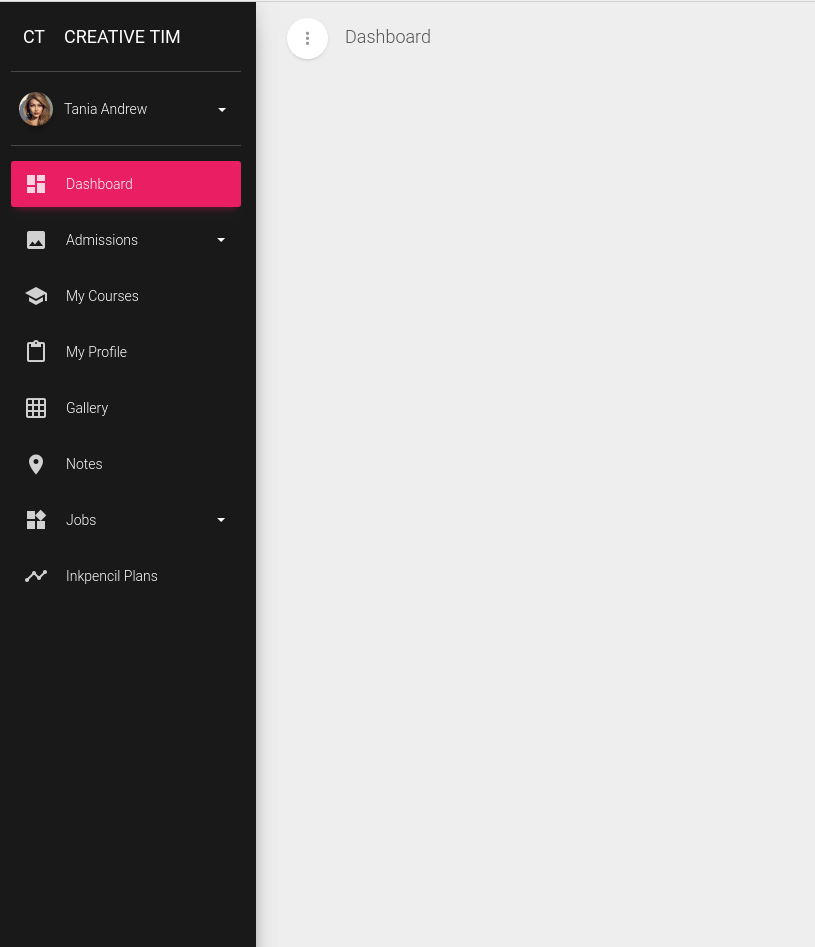 Mini Sidebar NOT working Material dashboard pro html · Issue #180 · creativetimofficial/ct ...