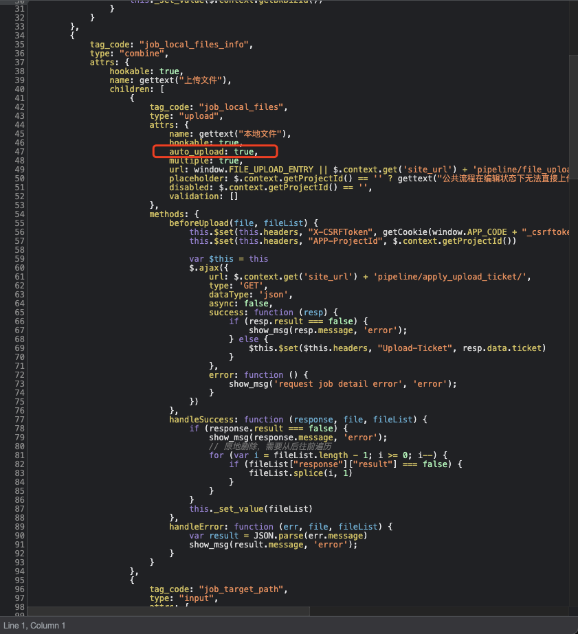 文件分发 tag 没有触发上传 post 请求 · Issue #4183 · TencentBlueKing/bk-sops · GitHub