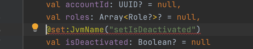 Setter return type must be Unit & '@set:' annotations could be applied only to mutable ...