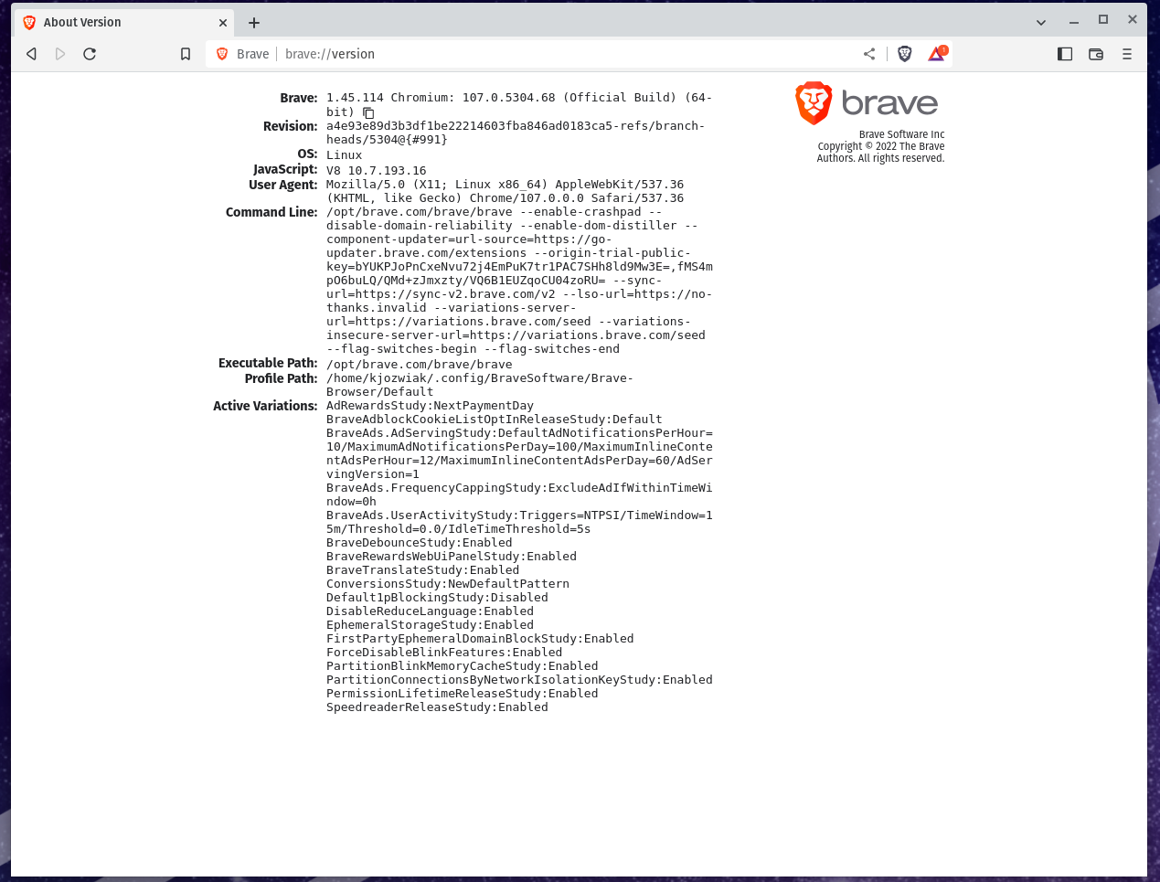 Upgrade from Chromium 107.0.5304.62 to Chromium 107.0.5304.68 · Issue #26250 · brave/brave ...