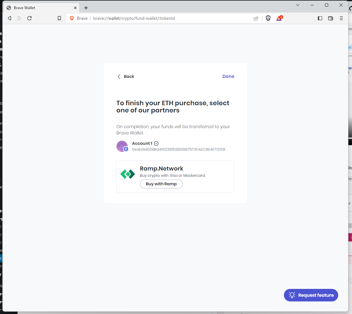 Remove Wyre from Wallet Front End · Issue #27634 · brave/brave-browser · GitHub