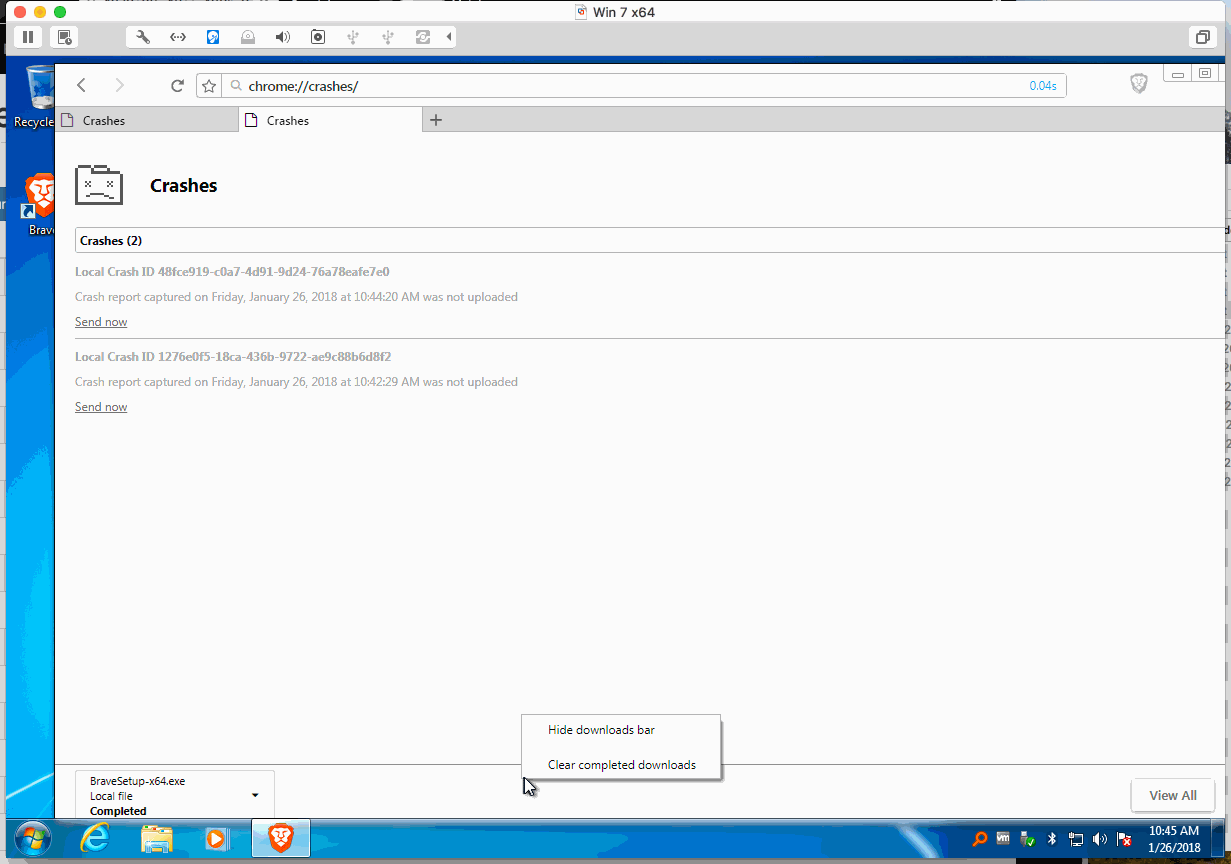 Crash report doesn't send crash ID on Windows · Issue #12838 · brave ...