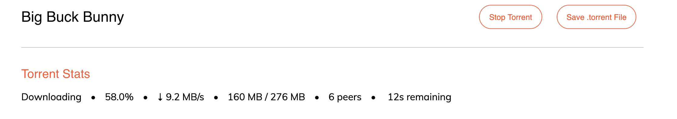 WebTorrent: Torrents stats layout issues · Issue #5353 · brave/brave-browser · GitHub