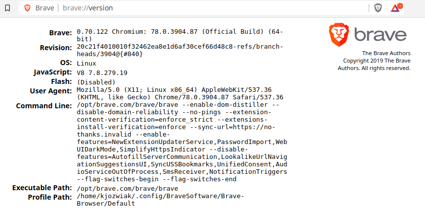 Upgrade from Chromium 78.0.3904.70 to Chromium 78.0.3904.87 · Issue #6692 · brave/brave-browser ...