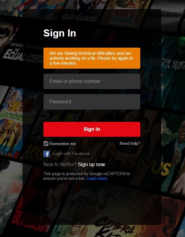"incorrect password" when attempting to log into Netflix · Issue #12323 ...