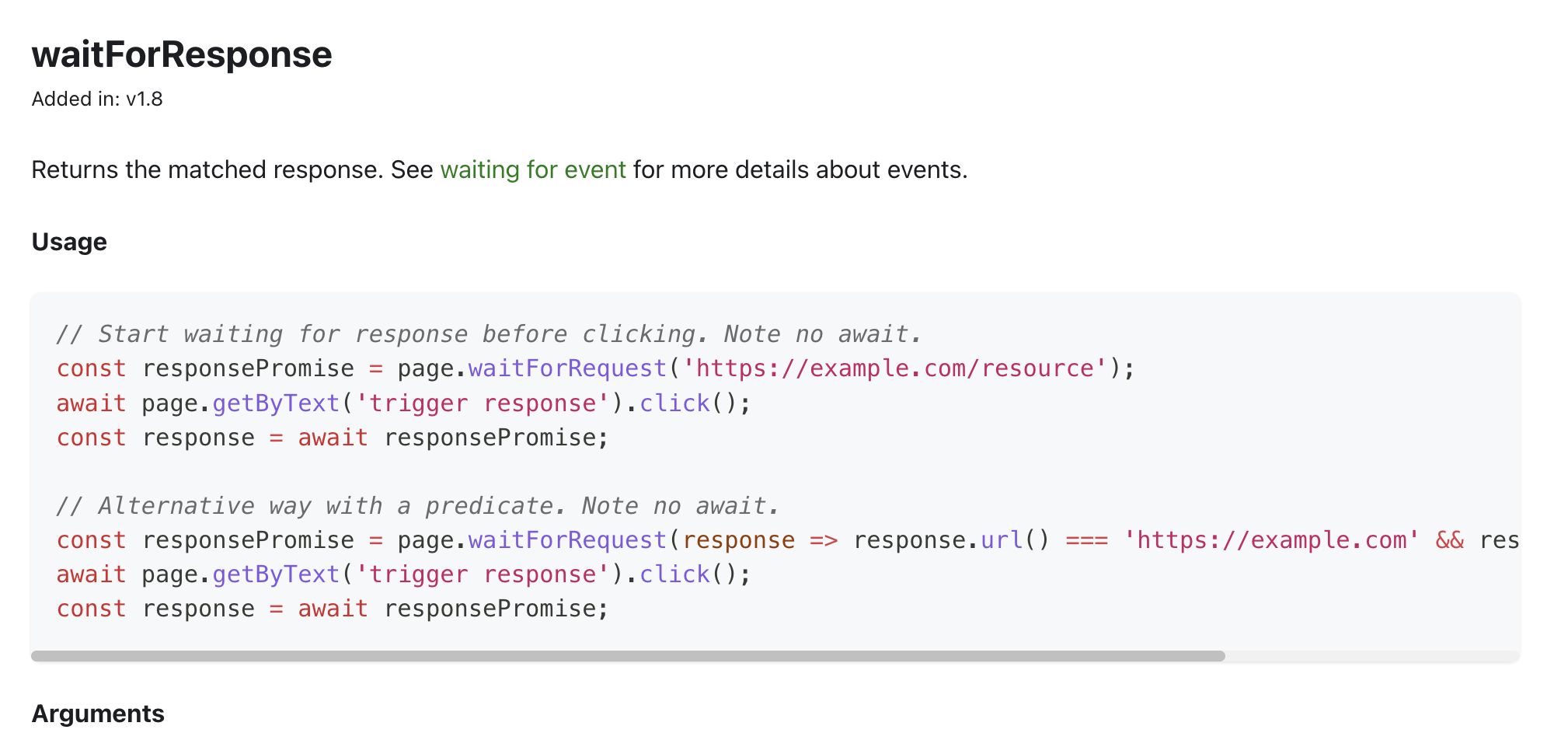 [BUG] Found wrong documentation · Issue #19651 · microsoft/playwright · GitHub