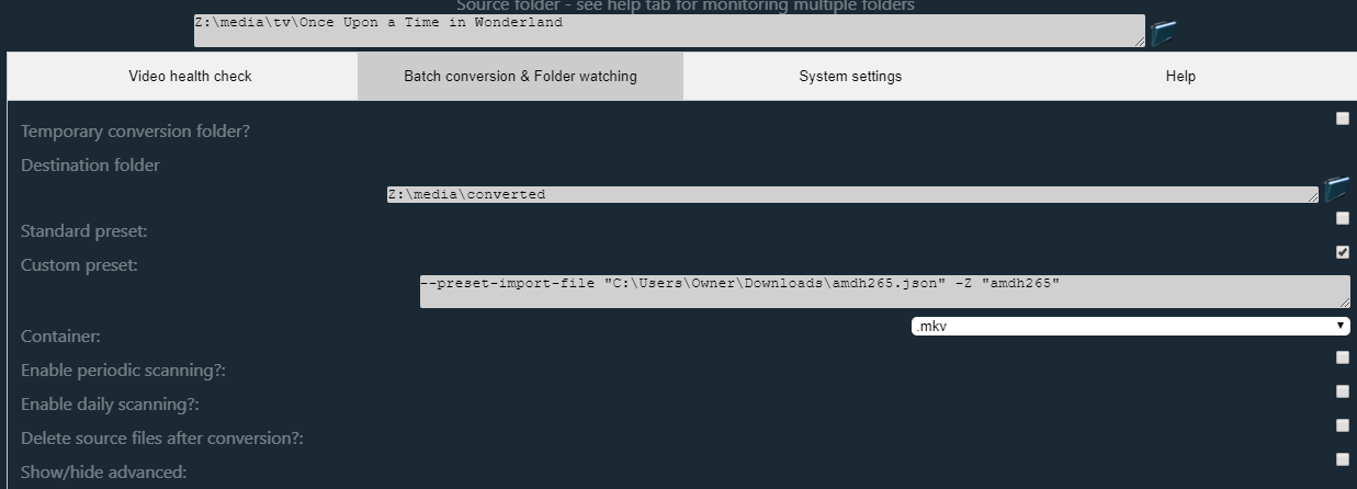 [Bug] Clicking on Scan/Convert Does Nothing · Issue #25 · HaveAGitGat/HBBatchBeast · GitHub