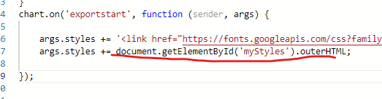 Styles not being applied on export · Issue #683 · BALKANGraph/OrgChartJS · GitHub