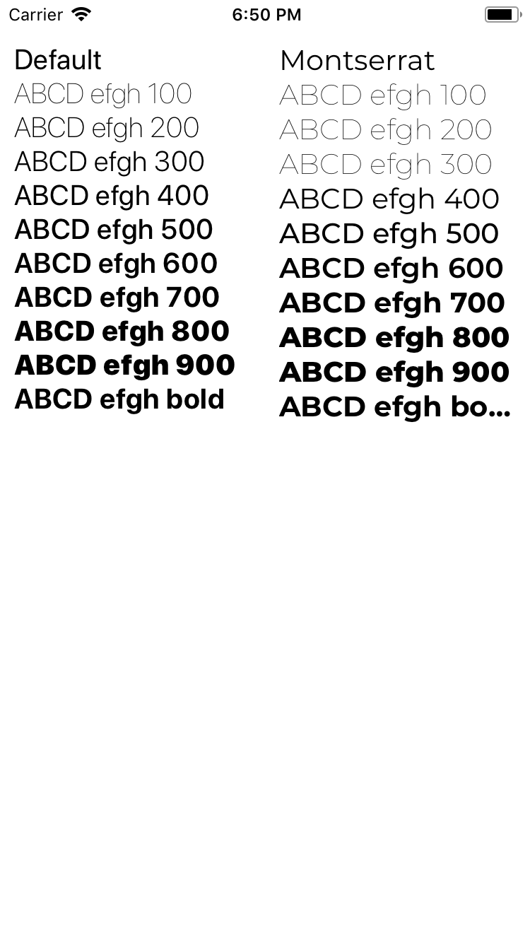 Custom Fonts not displaying all weights iOS · Issue #5951 · NativeScript/NativeScript · GitHub