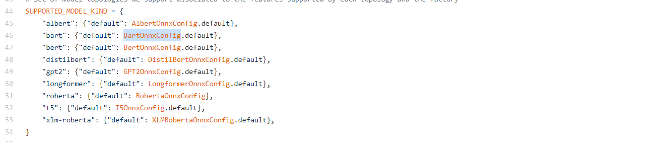 How to add a new onnx config · Issue #20 · microsoft/huggingface-transformers · GitHub