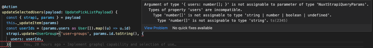 Extend NuxtStrapiQueryParams with array support for more complex update/create payloads · Issue ...