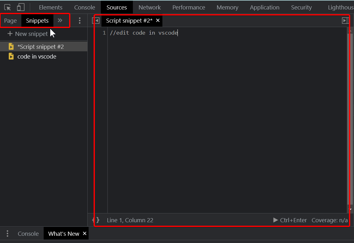 Snippets Editor inside VSCODE and run code directly · Issue #4455 · GoogleChrome/developer ...